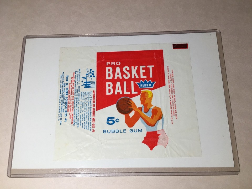1970 1971 Topps Hockey 1961 Fleer Basketball Wax Pack Wrapper Pick One ...