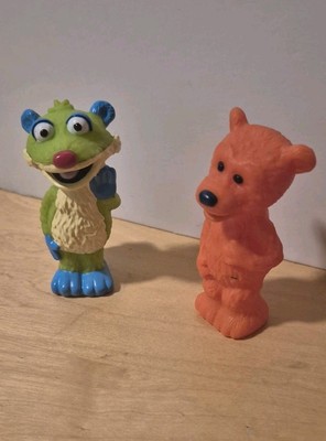 Vintage Jim Henson Disney Bear in the Big Blue House Ojo and Treelo PVC ...