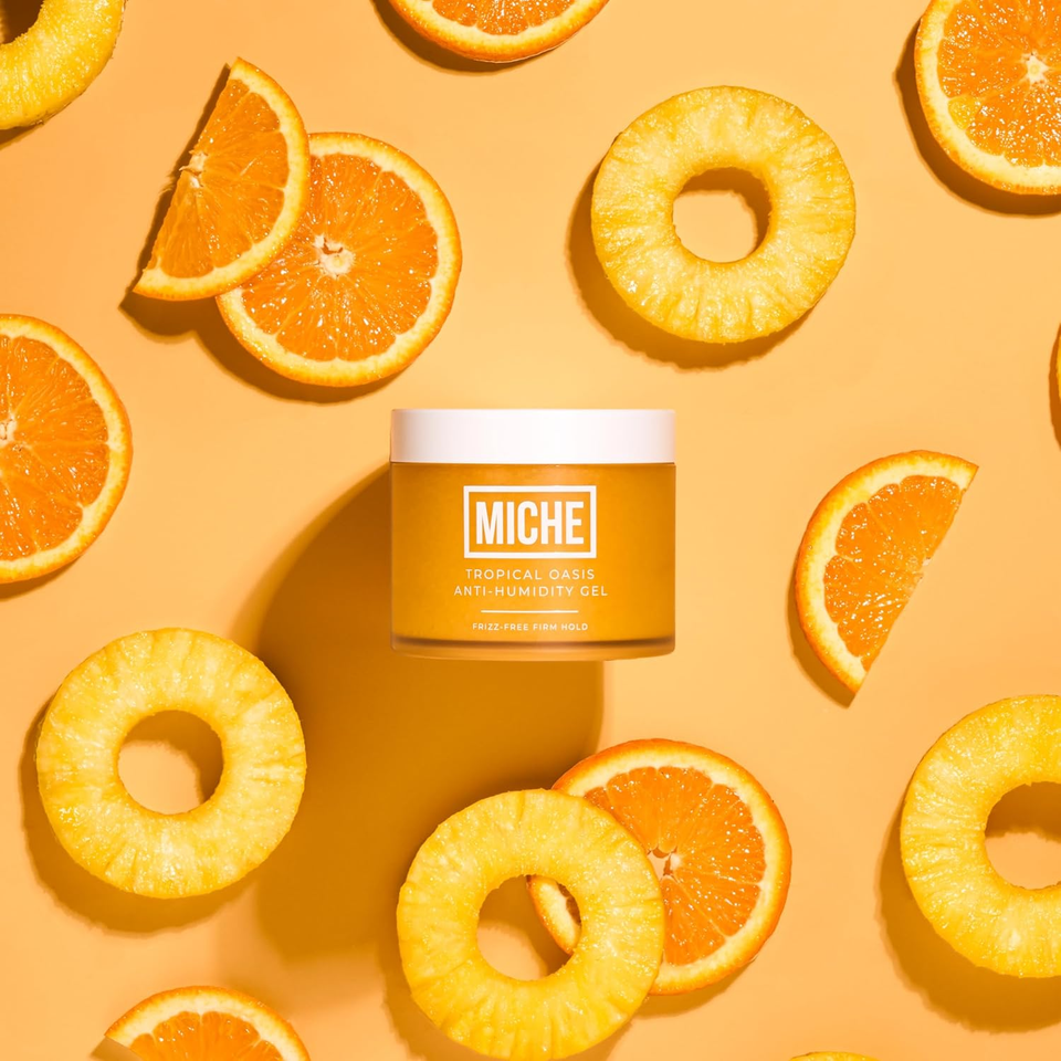 MICHE Tropical Oasis Anti-Humidity Frizz-Free Strong Hold Hair Gel 8.8 ...