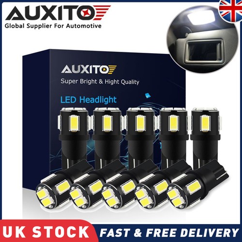 T10 Led 501 Side Light White Bulbs Car Error Free Canbus Xenon W5w ...