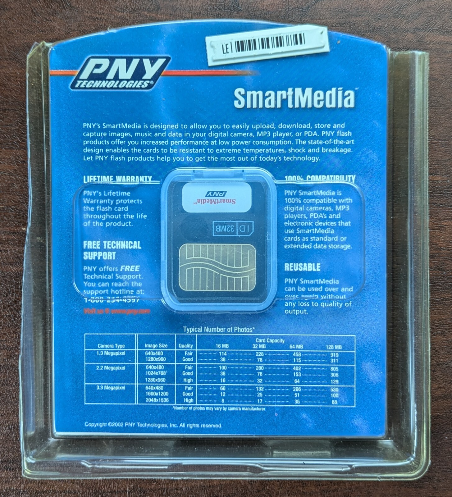 PNY USB 32MB SmartMedia Card + Reader for Windows & Mac - NOS - Free ...