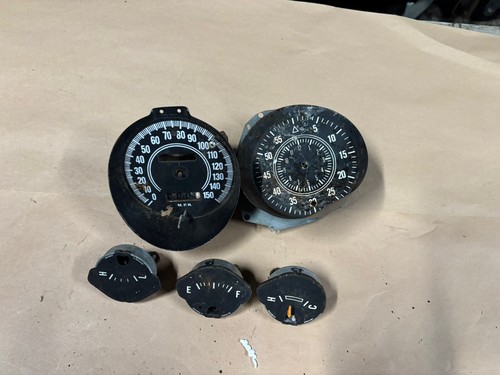 Mopar E Body Rallye Dash Gauges Lot Dodge Challenger Plymouth Cuda | eBay