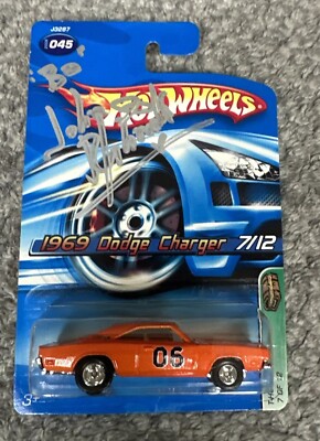Hot Wheels 1969 Dodge Charger Treasure Hunt Autographed By John ...