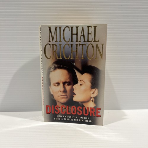 Disclosure by Michael Crichton (Paperback, 1995) Movie Cover Book ...