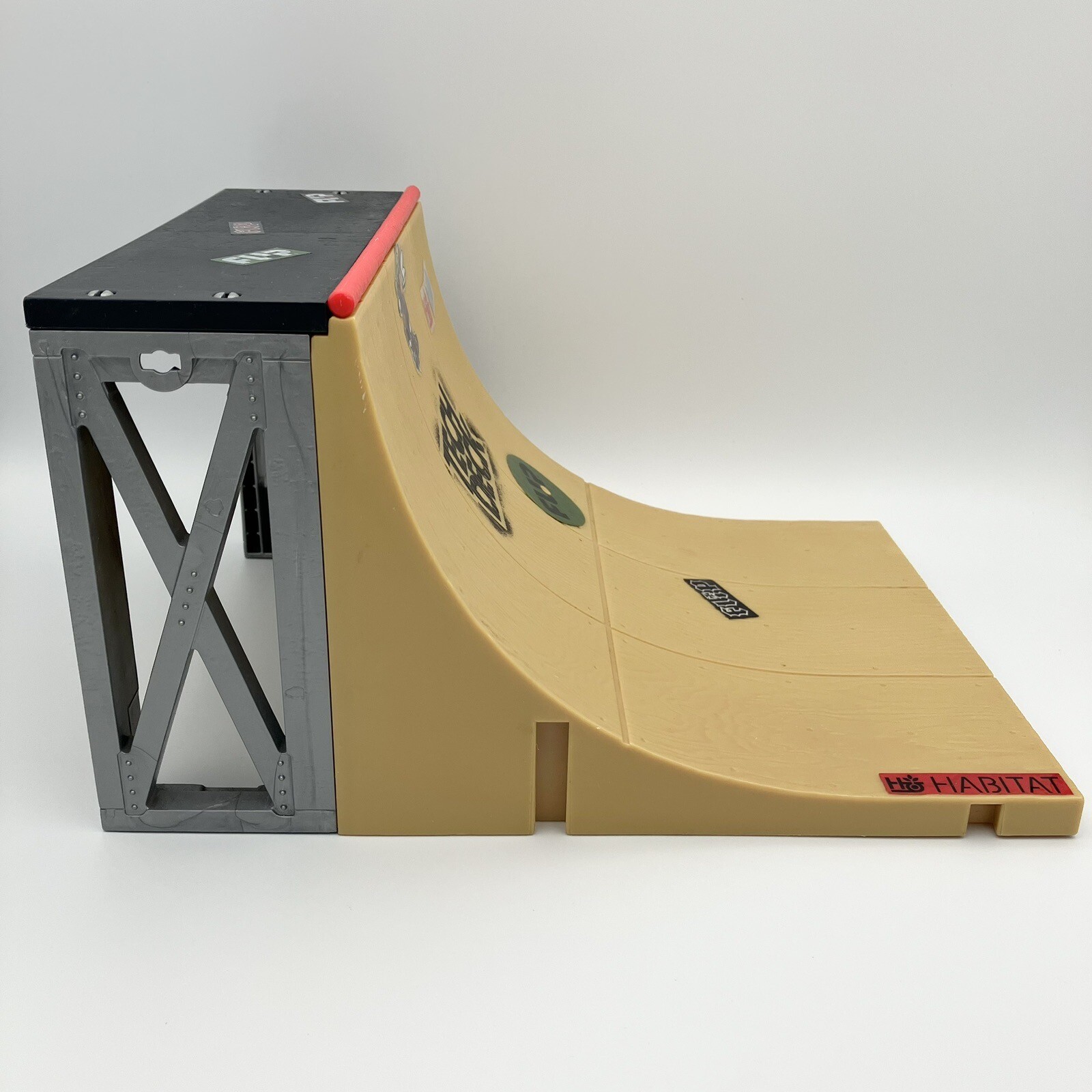 Tech Deck Ramp Ultimate Half Pipe Fingerboard 1 Half Only NO CONNECTORS | eBay