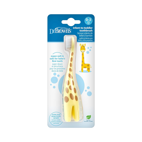 Infant-to-Toddler Toothbrush, Giraffe 313050430421| eBay