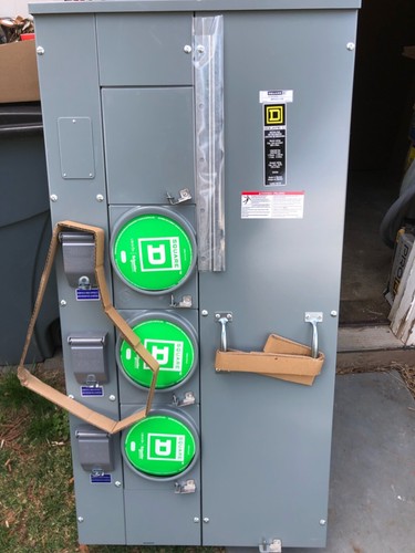 Square D MPH33-125 125a Meter Pak Meter Center New in box by Schneider ...