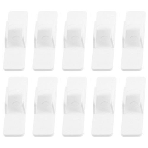 10Pcs Pen Holder Clips Whiteboard Pen Clips Adhesive Pen Holders ...