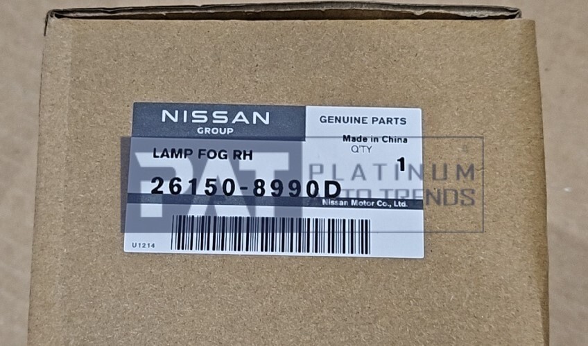 GENUINE NISSAN ROGUE PATHFINDER ARMADA FOG LIGHT RH=PASSENGER SIDE ...