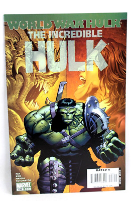 Incredible Hulk #108 World War Hulk Warbound Greg Land 2007 Marvel ...
