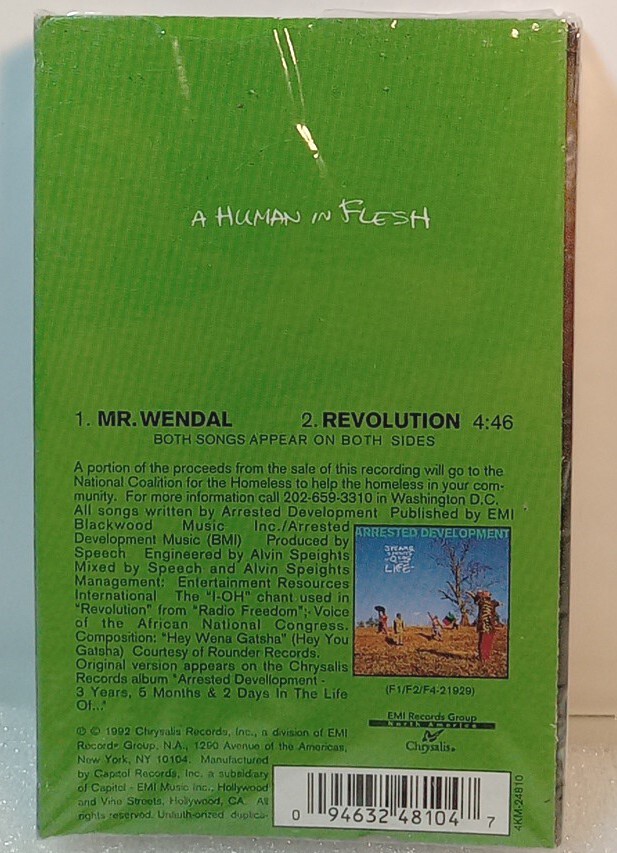 Arrested Development - Mr Wendal - Cassette Single SEALED 94632481047| eBay