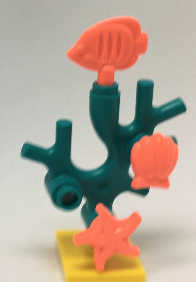 Lego Water Animals for Minifig Hermit Crab,Seal,Angler,Whale,dolphin ...