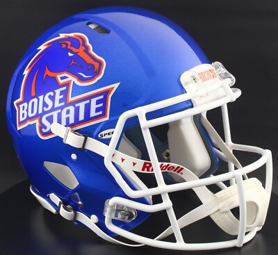 BOISE STATE BRONCOS NCAA Riddell Speed Full Size AUTHENTIC Football ...