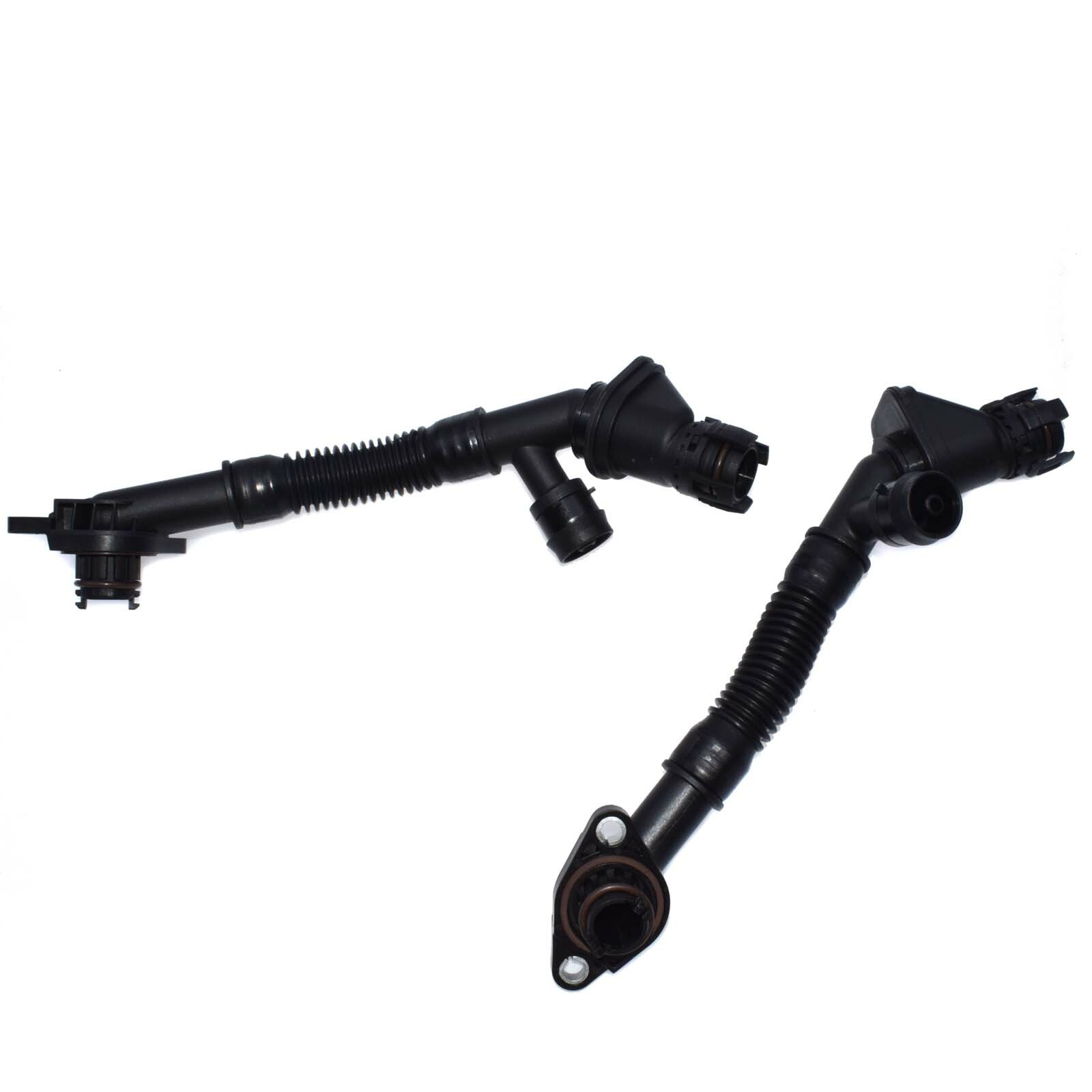 New 2 PCS Breather Hoses LEFT & RIGHT 11157646086 For BMW 550i 650i | eBay