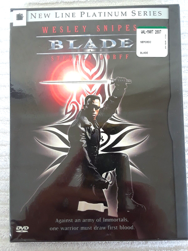 DVD Movie "Blade" Wesley Snipes Stephen Dorff. Factory Sealed. Platinum ...