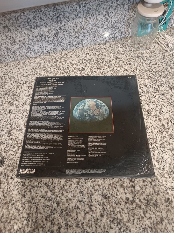MICHAEL DREW & JOHN PETRONE Flight Of Apollo Eleven LPJC0011 LP New | eBay