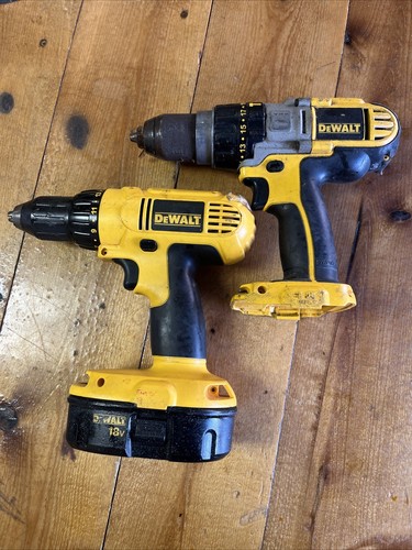 Dewalt DCD950 18V 1/2" Cordless Heavy Duty Hammer Drill + DC759 Drill ...