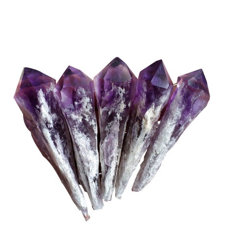 Natural Amethyst Cluster Quartz Crystal Wand Scepter Healing Stone ...