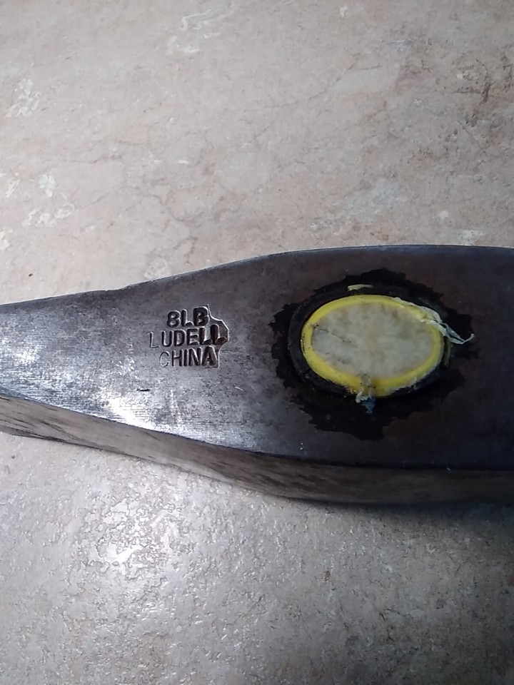 8 LB. Ludell Splitting Maul Axe Quality Striking Tool Vintage C-8 | eBay