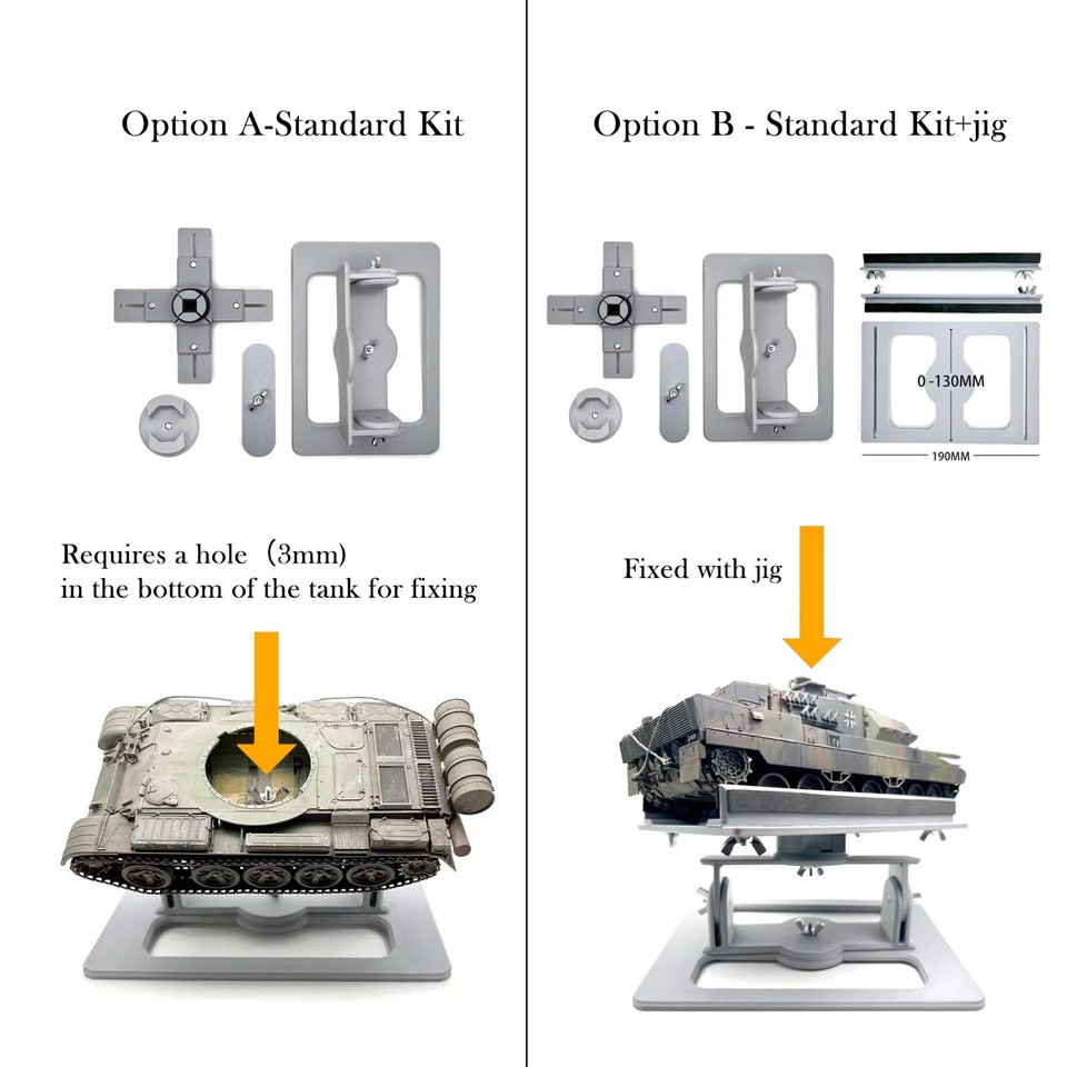 Model tank kit building berth,Armour model jig | eBay