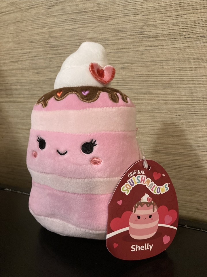 Squishmallow 5" Shelly Strawberry Pancake Stack 2024 Valentine Food ...