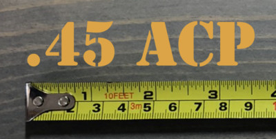 .45 45 ACP Sticker Decal 3.5" Ammo Can Box Label Ammunition Case DIE ...