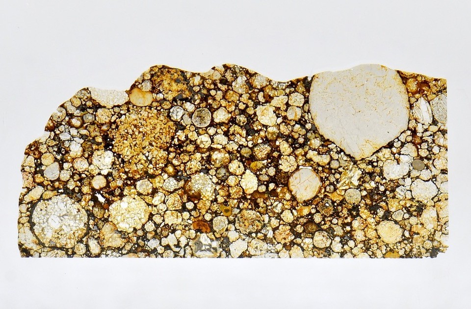 Meteorite NWA 16975 - LL3 Chondrite Stunning chondrules !! - HQ Thin ...