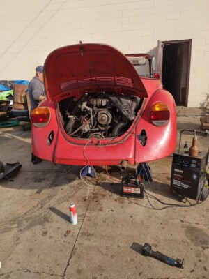 complete running 75-79 vw beetle FUEL INJECTION engine | eBay