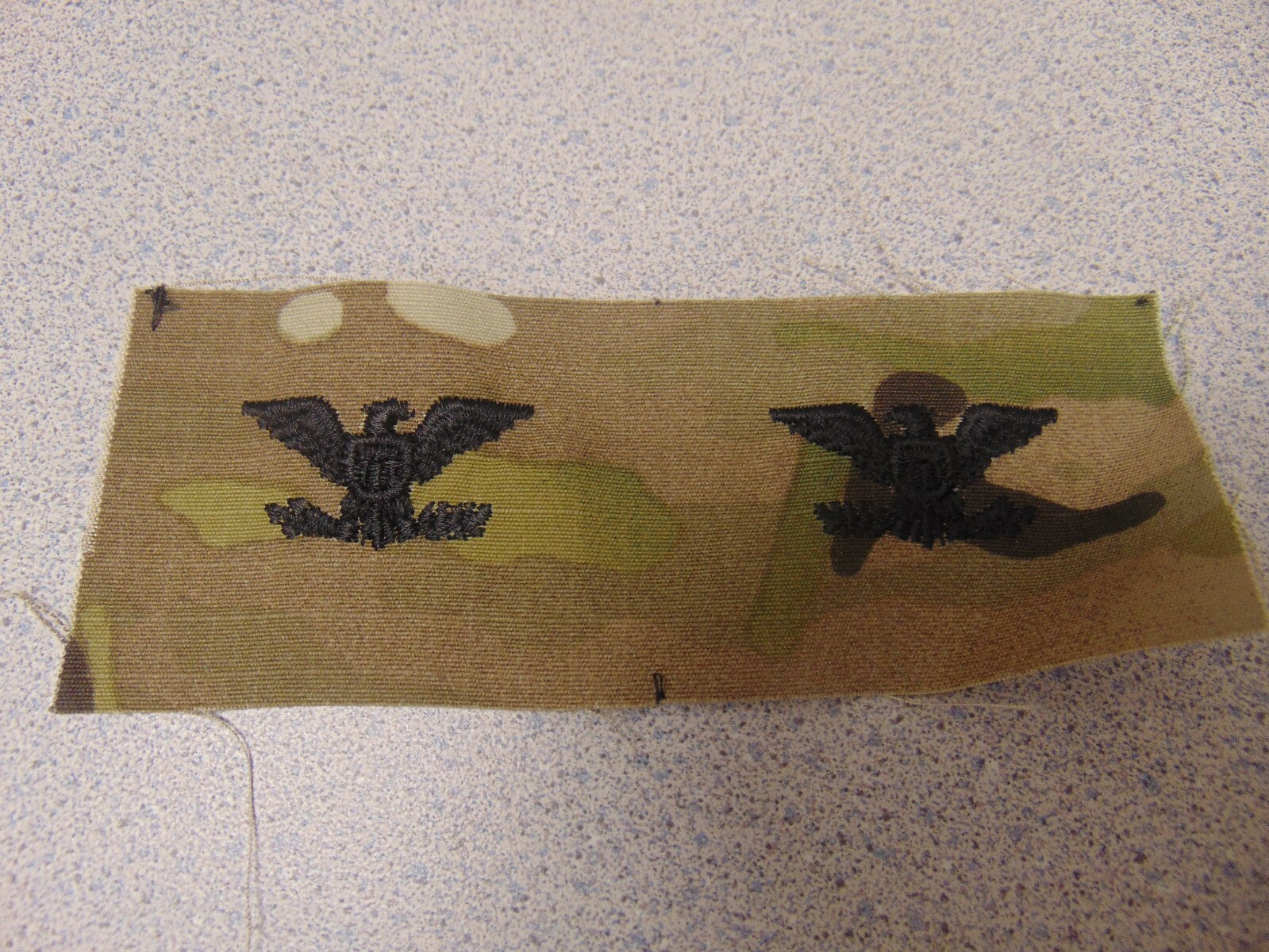 MILITARY PATCH SET OF 2 SEW ON OCP MULTICAM FULL BIRD COLONEL SEW ON | eBay
