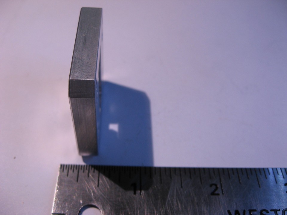 WRD650 Double Ridge Waveguide Flange Aluminum 1/8" Butt AC RF Microwave ...