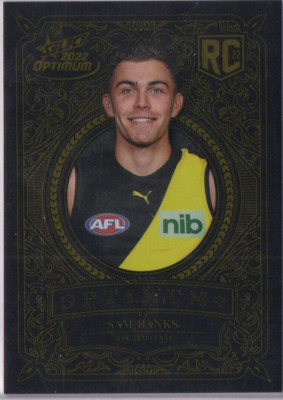 2022 AFL SELECT OPTIMUM PLUS SAM BANKS RC RICHMOND TIGERS 174/450 ...