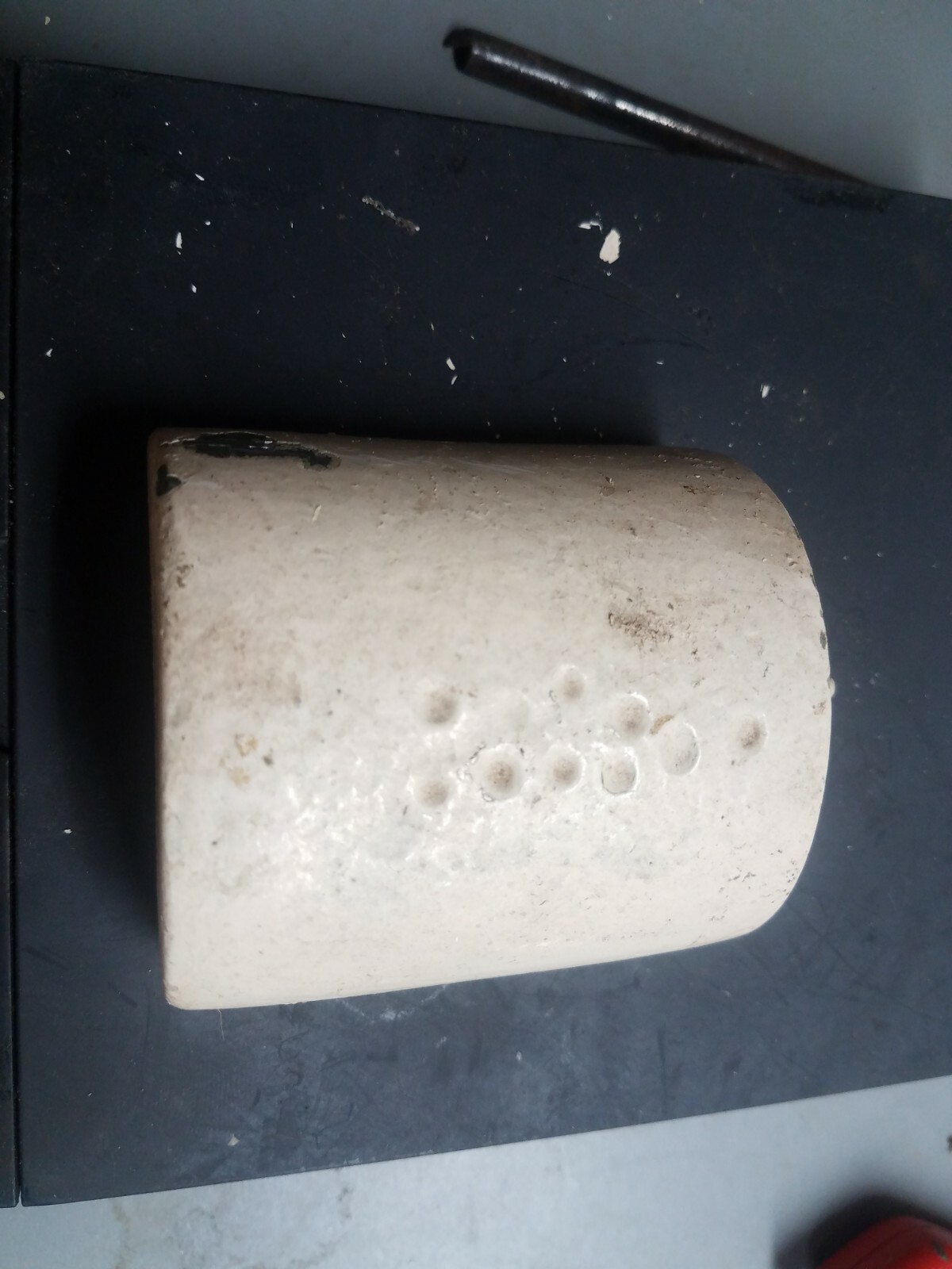 Old Single Lead Clock Weight | eBay