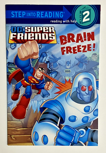 DC Super Friends Step Into Reading BRAIN FREEZE! Buch Superman Batman ...