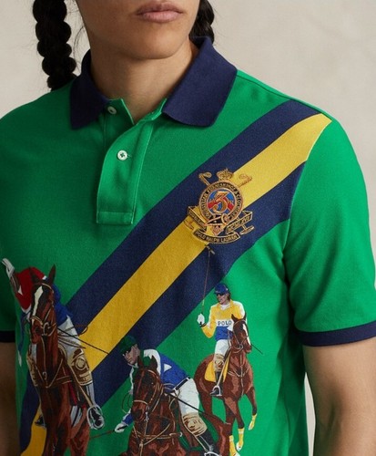 Polo Ralph Lauren Equestrian crest embroidered at the left chest All ...