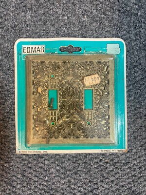 Vintage Edmar Creation Light Switch Cover Plates | eBay