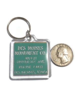 Repurposed Vintage Matchbook Cover Des Moines Monument Co. Iowa ...