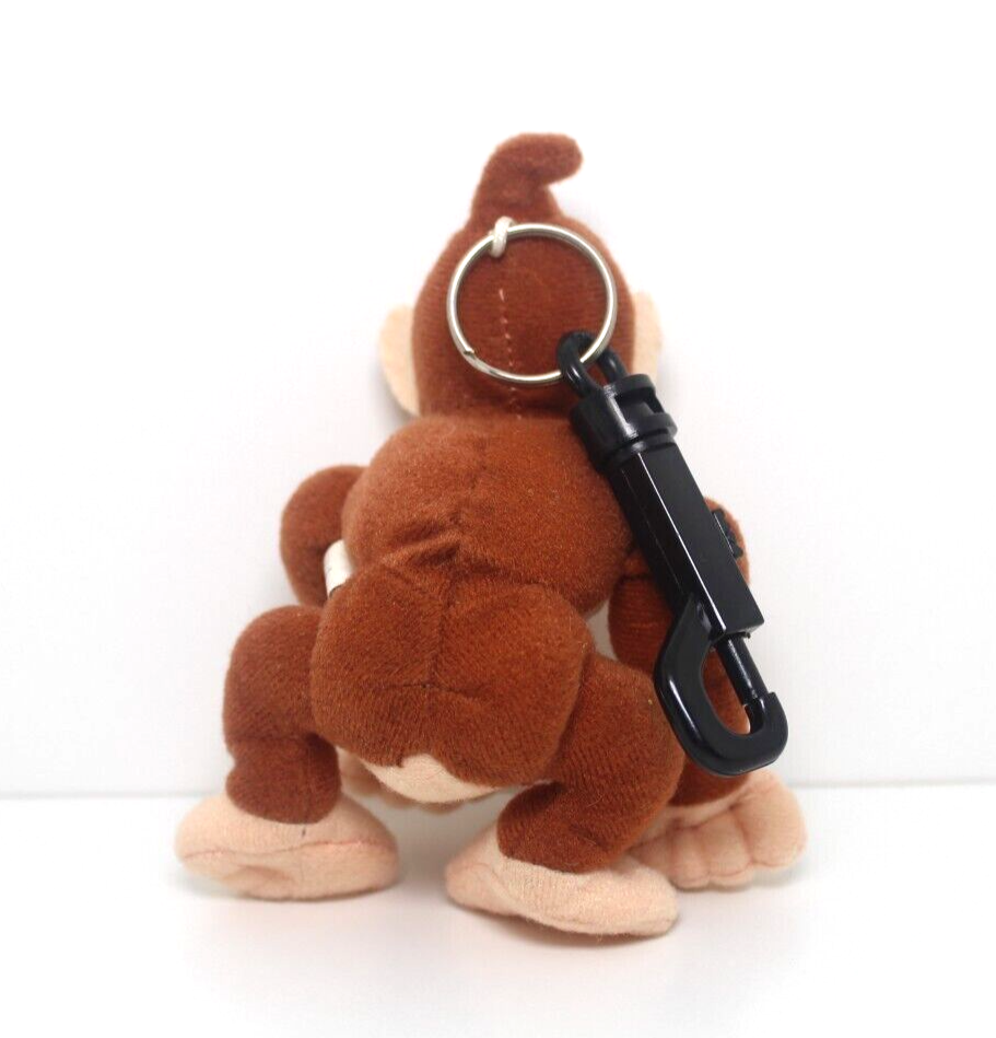 Nintendo 64 Donkey Kong Beanbag Plush Keychain + Hang & Tush Tag (BD&A ...