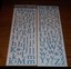 Miss Elizabeth stickers-Blue alphabet. | eBay