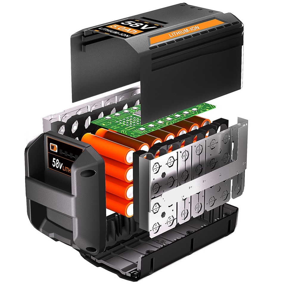 For Echo 58V Cordless 5.0Ah Lithium-Ion Battery CBP-58V20 CBP-58V40 ...