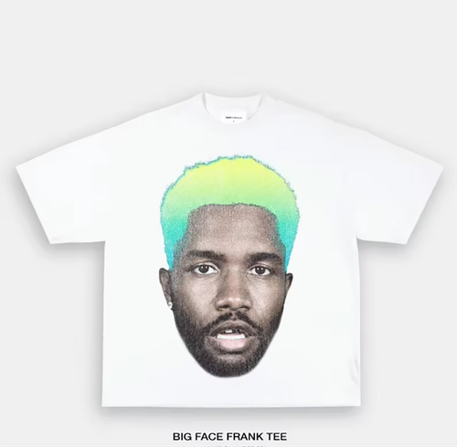 Big Face Frank Ocean Style Rap Tee Shirt Gift For Fans Music All Size ...