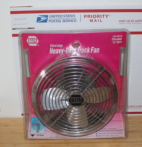 Napa 745-9515 12 VDC Heavy Duty Extra Large Truck Fan - New - Priority ...