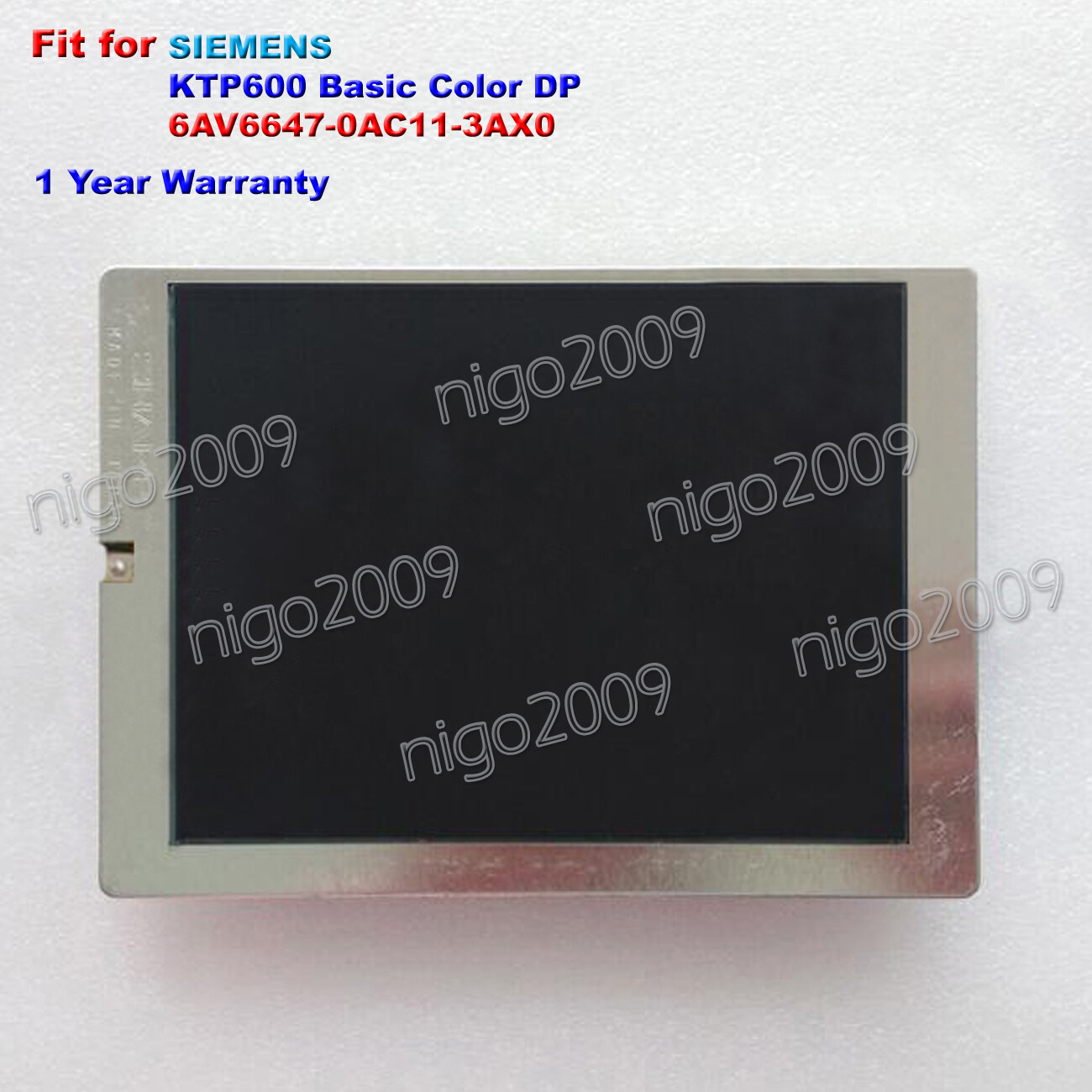 Fit for SIEMENS KTP600 Basic Color DP 6AV6 647-0AC11-3AX0 LCD Display ...