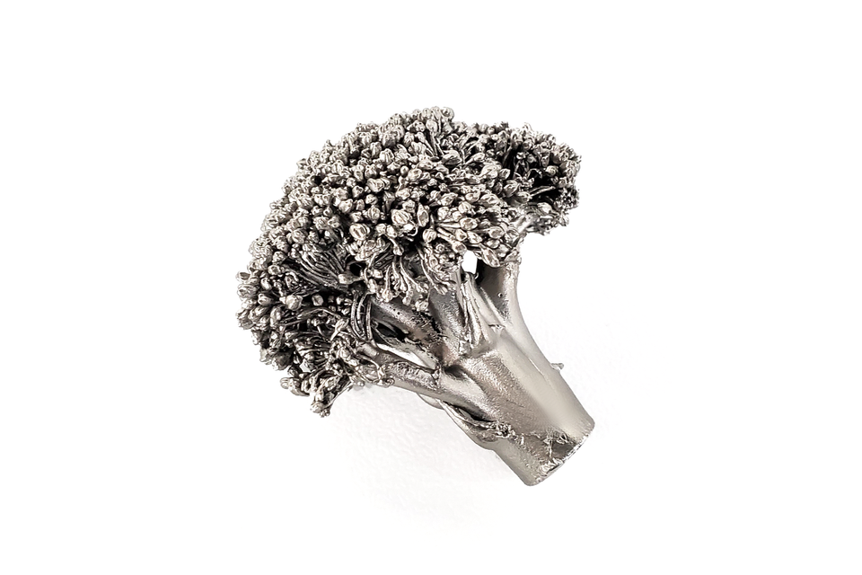 Metal Banana Hammer DX Bronze Broccoli Stainless Steel Paperweight Fake ...