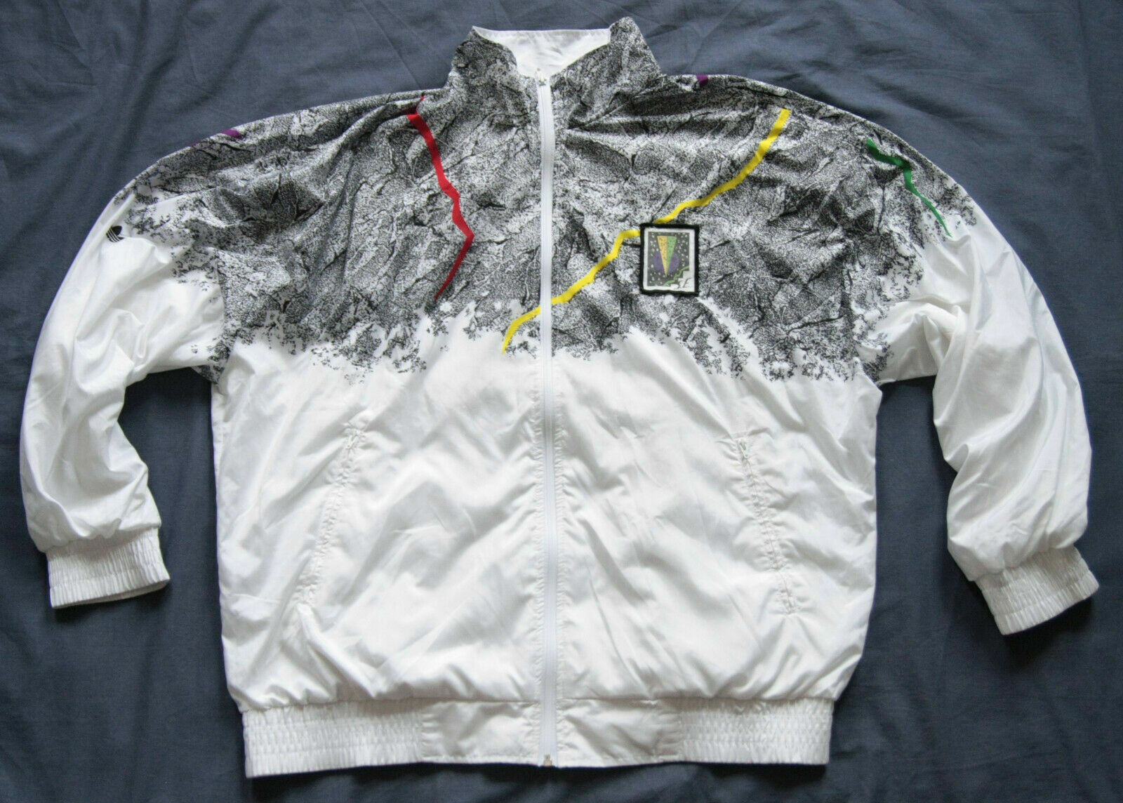 Adidas Stefan Edberg Vintage Retro Tracksuit Top Jacket 80s Training Vtg D52 L | eBay