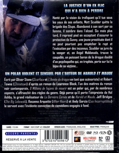8 MILLIONS DE FAÇONS DE MOURIR - 8 MILLION WAYS TO DIE - COMBO - DVD ...