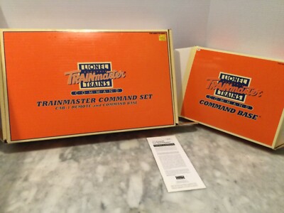 LIONEL TRAINMASTER COMMAND SET EMPTY BOX | eBay