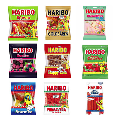 HARIBO SWEETS Variety Of 9 Fantastic Authentic Flavors | eBay