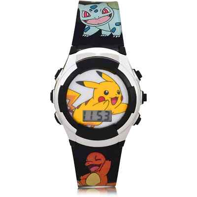 Pokemon 873749 Pokemon the Original Starters Kids Quartz Watch with ...