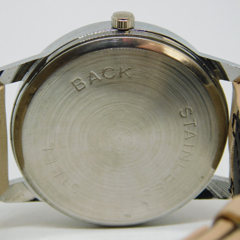 Speedometer Genuine Leather Band Quartz Analog Men's Fashion Watch New ...