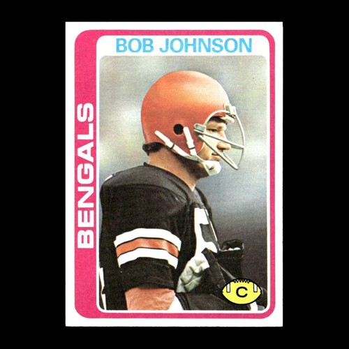 Bob Johnson 1978 Topps Cincinnati Bengals #34 R308B 1 | eBay